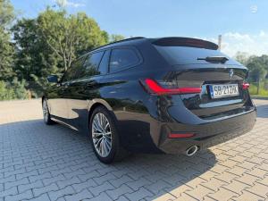 Black BMW 320 2022 in Vilnius, with an engine capacity of 2.00 L and mileage of 130 thousand km for 24000 €, photo 5 on AUTOMOTO.COM.LV