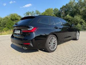Black BMW 320 2022 in Vilnius, with an engine capacity of 2.00 L and mileage of 130 thousand km for 24000 €, photo 8 on AUTOMOTO.COM.LV