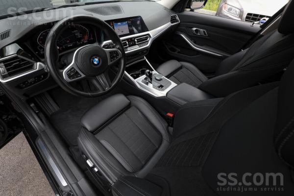 Black BMW 320 2022 in Jelgava, with an engine capacity of 2.00 L and mileage of 0 thousand km for 20500 €, photo 8 on AUTOMOTO.COM.LV