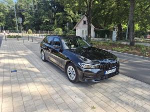Black BMW 320 2022 in Riga, with an engine capacity of 2.00 L and mileage of 173 thousand km for 19900 €, photo  on AUTOMOTO.COM.LV