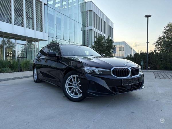 Black BMW 320 2022 in Vilnius, with an engine capacity of 2.00 L and mileage of 199 thousand km for 20500 €, photo 1 on AUTOMOTO.COM.LV