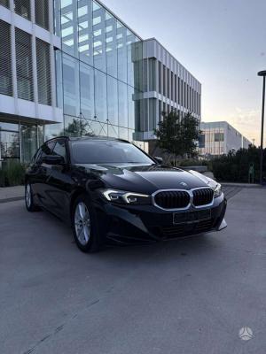 Black BMW 320 2022 in Vilnius, with an engine capacity of 2.00 L and mileage of 199 thousand km for 20500 €, photo 6 on AUTOMOTO.COM.LV