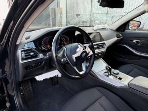 Black BMW 320 2022 in Kaunas, with an engine capacity of 2.00 L and mileage of 118 thousand km for 14600 €, photo 7 on AUTOMOTO.COM.LV