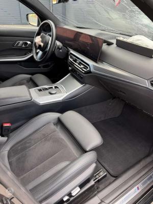 Black BMW 320 2022 in Kaunas, with an engine capacity of 2.00 L and mileage of 125 thousand km for 12450 €, photo 6 on AUTOMOTO.COM.LV