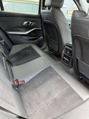Black BMW 320 2022 in Kaunas, with an engine capacity of 2.00 L and mileage of 125 thousand km for 12450 €, photo 7 on AUTOMOTO.COM.LV