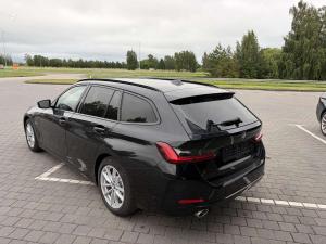 Black BMW 320 2022 in Marijampole, with an engine capacity of 2.00 L and mileage of 123 thousand km for 21900 €, photo 12 on AUTOMOTO.COM.LV