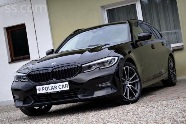 Black BMW 320 2022 in Tukums, with an engine capacity of 2.00 L and mileage of 198 thousand km for 21490 €, photo 1 on AUTOMOTO.COM.LV
