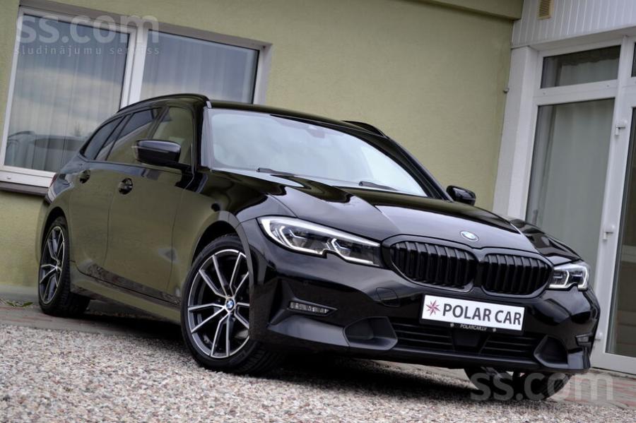Black BMW 320 2022 in Tukums, with an engine capacity of 2.00 L and mileage of 198 thousand km for 21490 €, photo 3 on AUTOMOTO.COM.LV
