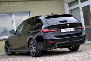 Black BMW 320 2022 in Tukums, with an engine capacity of 2.00 L and mileage of 198 thousand km for 21490 €, photo 5 on AUTOMOTO.COM.LV