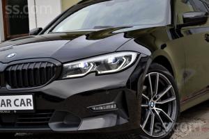 Black BMW 320 2022 in Tukums, with an engine capacity of 2.00 L and mileage of 198 thousand km for 21490 €, photo 6 on AUTOMOTO.COM.LV