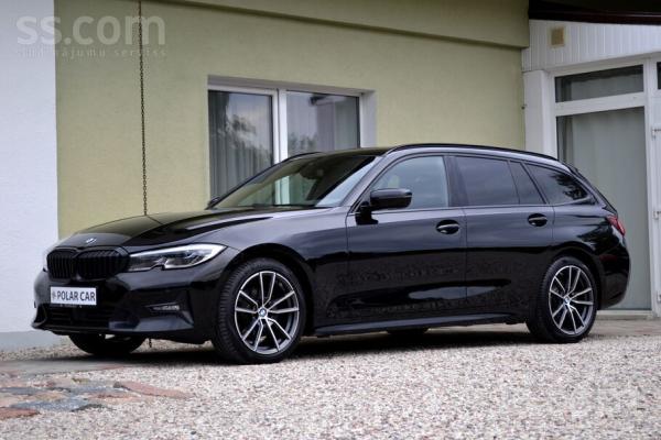 Black BMW 320 2022 in Tukums, with an engine capacity of 2.00 L and mileage of 198 thousand km for 21490 €, photo 7 on AUTOMOTO.COM.LV