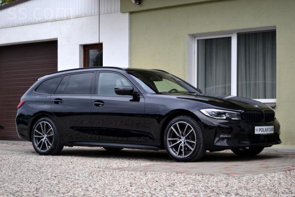Black BMW 320 2022 in Tukums, with an engine capacity of 2.00 L and mileage of 198 thousand km for 21490 €, photo 8 on AUTOMOTO.COM.LV