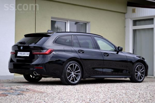Black BMW 320 2022 in Tukums, with an engine capacity of 2.00 L and mileage of 198 thousand km for 21490 €, photo 9 on AUTOMOTO.COM.LV
