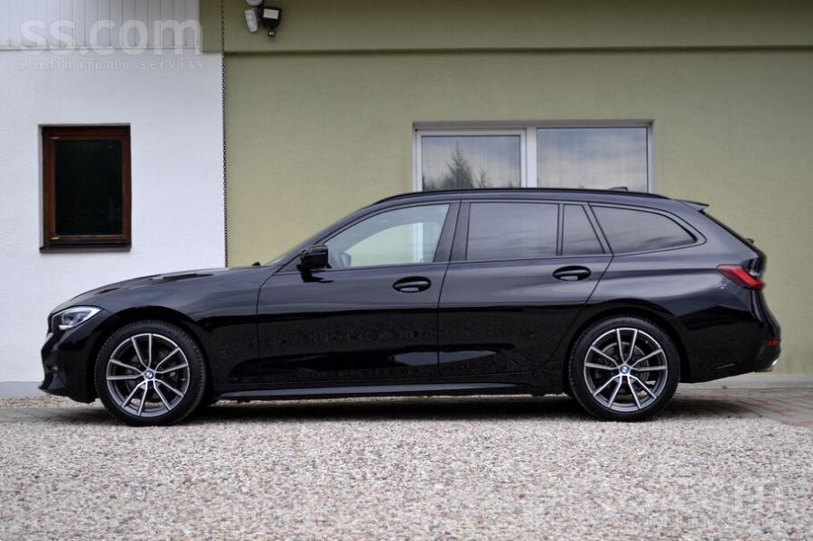 Black BMW 320 2022 in Tukums, with an engine capacity of 2.00 L and mileage of 198 thousand km for 21490 €, photo 11 on AUTOMOTO.COM.LV