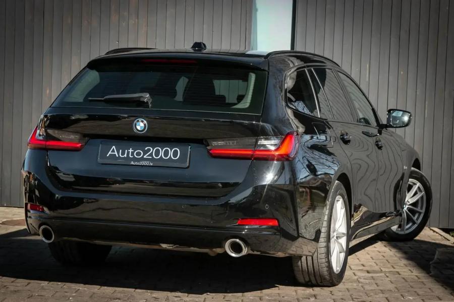 Black BMW 320 2022 in Tukums, with an engine capacity of 2.00 L and mileage of 178 thousand km for 21990 €, photo 4 on AUTOMOTO.COM.LV