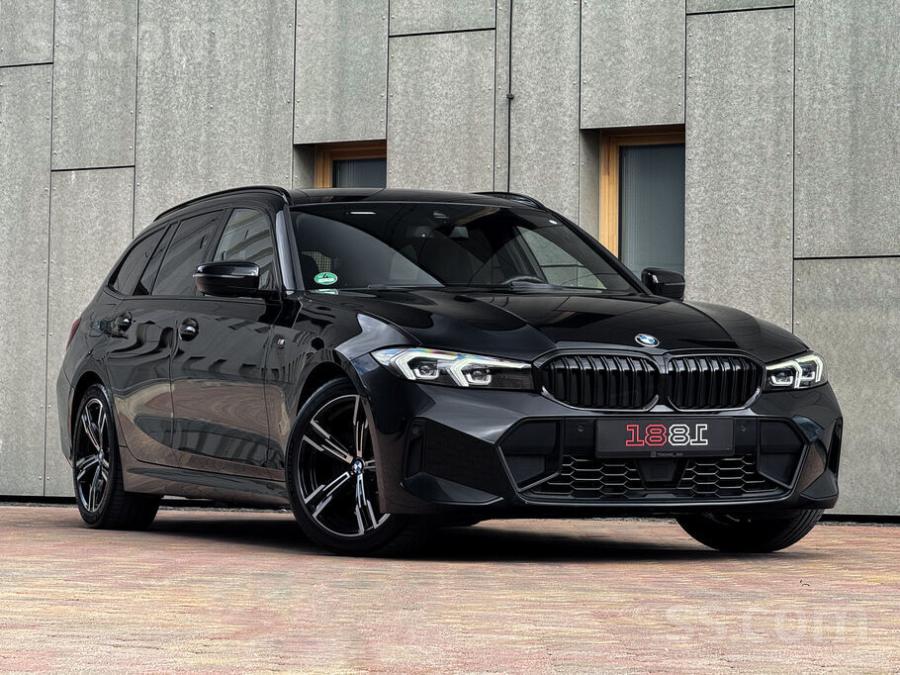 Black BMW 320 2023 in Riga, with an engine capacity of 2.00 L and mileage of 149 thousand km for 27300 €, photo 1 on AUTOMOTO.COM.LV