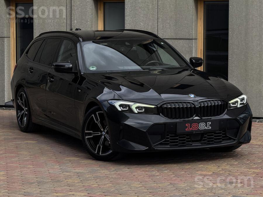 Black BMW 320 2023 in Riga, with an engine capacity of 2.00 L and mileage of 149 thousand km for 27300 €, photo 6 on AUTOMOTO.COM.LV