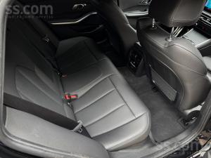 Black BMW 320 2023 in Riga, with an engine capacity of 2.00 L and mileage of 149 thousand km for 27300 €, photo 19 on AUTOMOTO.COM.LV