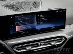 Black BMW 320 2023 in Riga, with an engine capacity of 2.00 L and mileage of 149 thousand km for 27300 €, photo 21 on AUTOMOTO.COM.LV