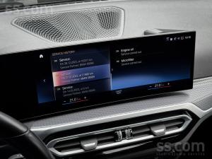 Black BMW 320 2023 in Riga, with an engine capacity of 2.00 L and mileage of 149 thousand km for 27300 €, photo 22 on AUTOMOTO.COM.LV