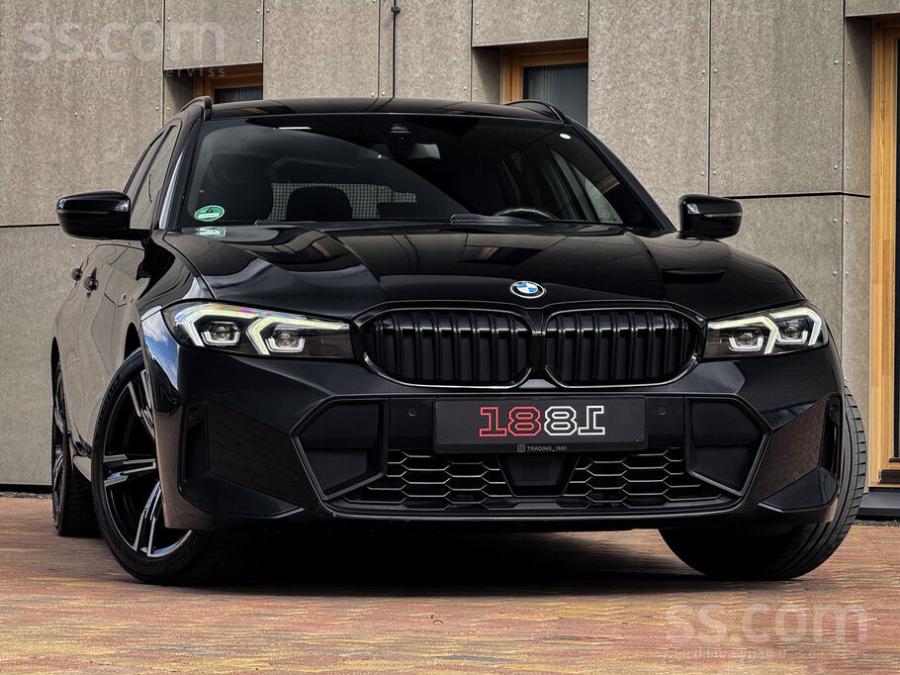 Black BMW 320 2023 in Riga, with an engine capacity of 2.00 L and mileage of 149 thousand km for 27300 €, photo 24 on AUTOMOTO.COM.LV