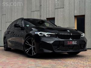 Black BMW 320 2023 in Riga, with an engine capacity of 2.00 L and mileage of 149 thousand km for 27300 €, photo 27 on AUTOMOTO.COM.LV