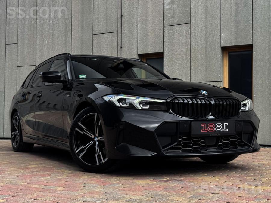 Black BMW 320 2023 in Riga, with an engine capacity of 2.00 L and mileage of 149 thousand km for 27300 €, photo 27 on AUTOMOTO.COM.LV