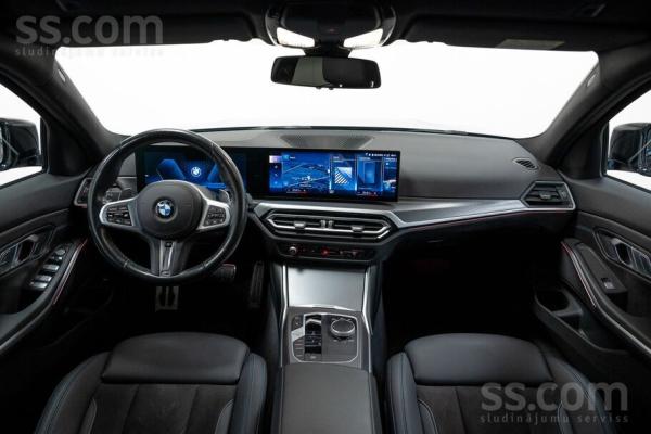 Black BMW 320 2023 in Riga, with an engine capacity of 2.00 L and mileage of 82 thousand km for 34900 €, photo 4 on AUTOMOTO.COM.LV