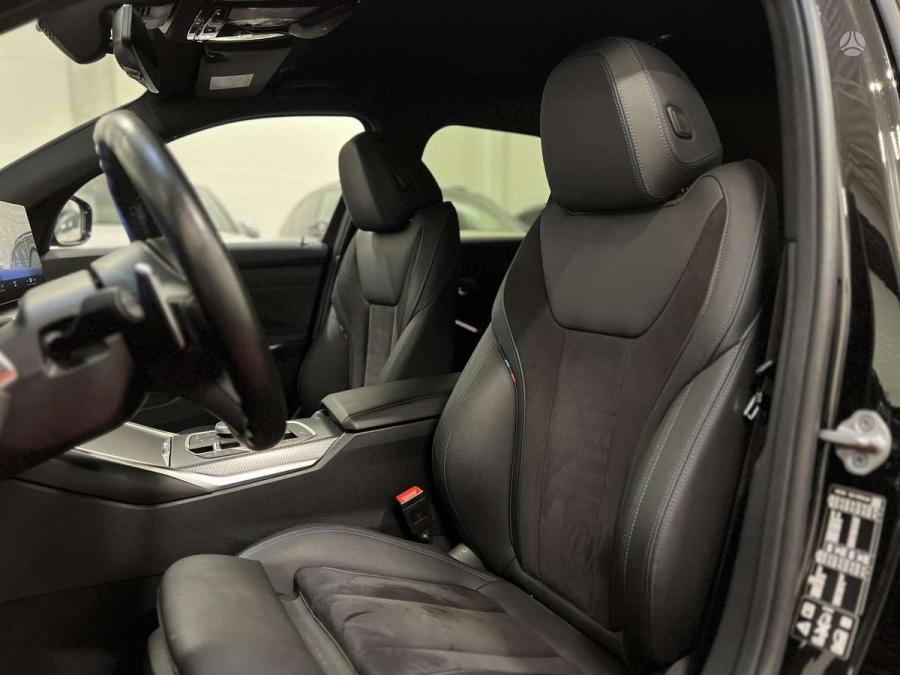 Black BMW 320 2023 in Vilnius, with an engine capacity of 2.00 L and mileage of 130 thousand km for 32499 €, photo 17 on AUTOMOTO.COM.LV