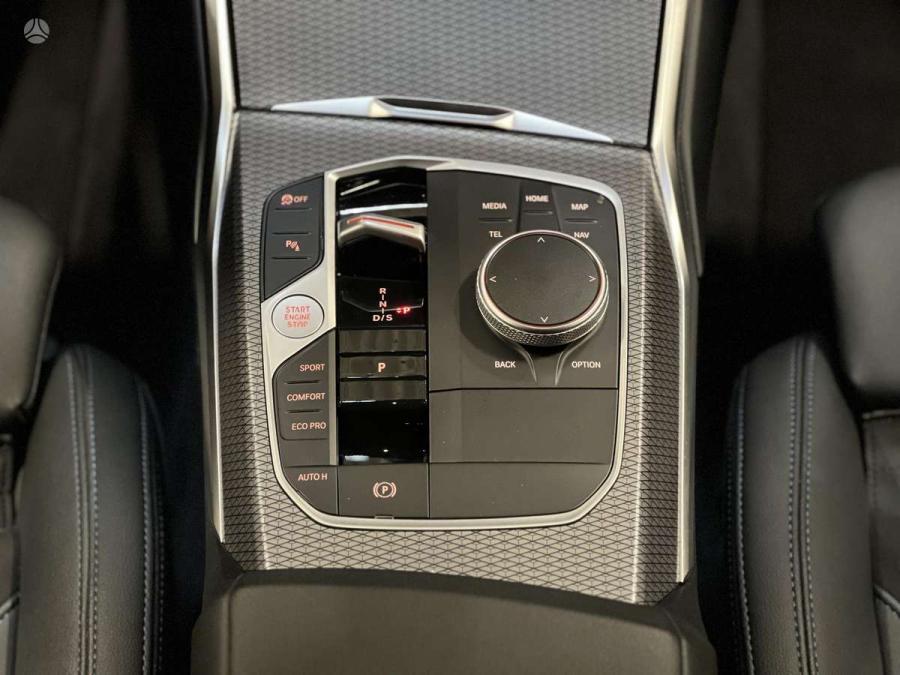 Black BMW 320 2023 in Vilnius, with an engine capacity of 2.00 L and mileage of 130 thousand km for 32499 €, photo 25 on AUTOMOTO.COM.LV