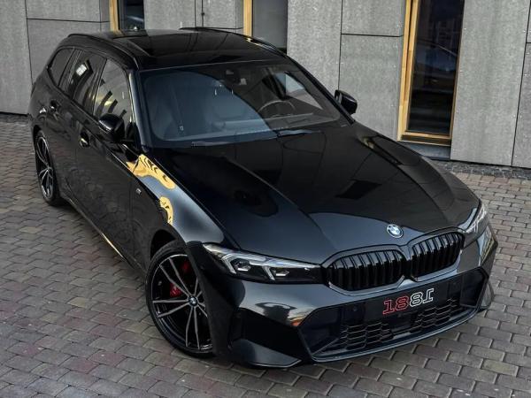 Black BMW 320 2023 in Riga, with an engine capacity of 2.00 L and mileage of 155 thousand km for 25500 €, photo 4 on AUTOMOTO.COM.LV