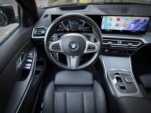 Black BMW 320 2023 in Riga, with an engine capacity of 2.00 L and mileage of 155 thousand km for 25500 €, photo 22 on AUTOMOTO.COM.LV