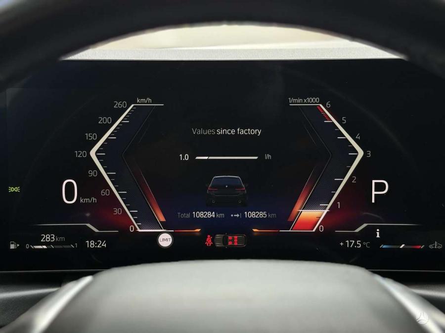 Black BMW 320 2023 in Vilnius, with an engine capacity of 2.00 L and mileage of 109 thousand km for 21999 €, photo 12 on AUTOMOTO.COM.LV