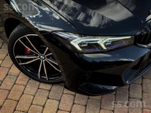 Black BMW 320 2023 in Riga, with an engine capacity of 2.00 L and mileage of 28 thousand km for 34800 €, photo 9 on AUTOMOTO.COM.LV