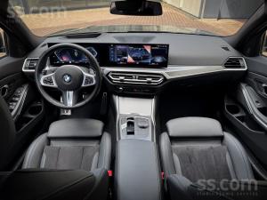 Black BMW 320 2023 in Riga, with an engine capacity of 2.00 L and mileage of 28 thousand km for 34800 €, photo 18 on AUTOMOTO.COM.LV