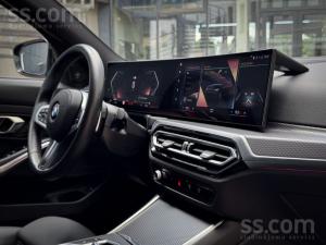 Black BMW 320 2023 in Riga, with an engine capacity of 2.00 L and mileage of 28 thousand km for 34800 €, photo 23 on AUTOMOTO.COM.LV