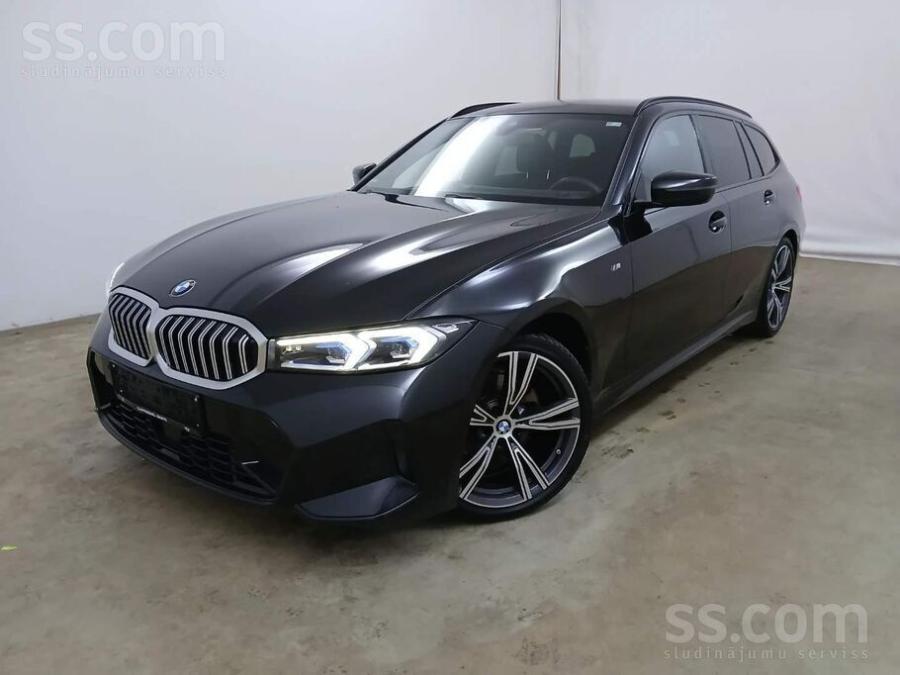 Black BMW 320 2023 in Tukums, with an engine capacity of 2.00 L and mileage of 167 thousand km for 32990 €, photo 1 on AUTOMOTO.COM.LV