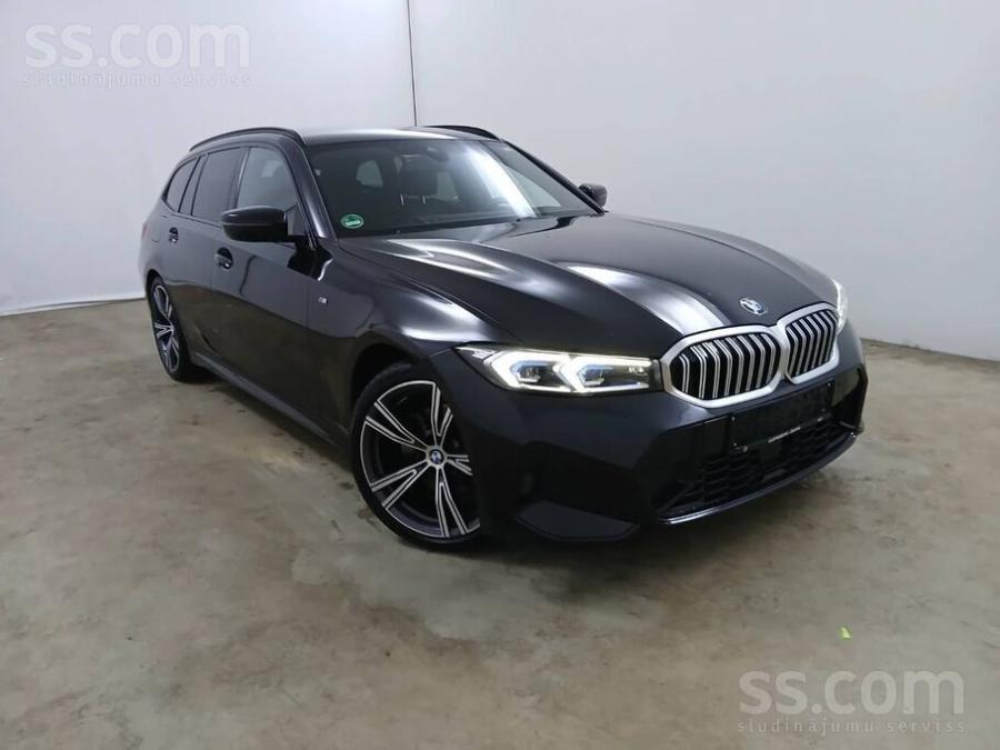Black BMW 320 2023 in Tukums, with an engine capacity of 2.00 L and mileage of 167 thousand km for 32990 €, photo 3 on AUTOMOTO.COM.LV
