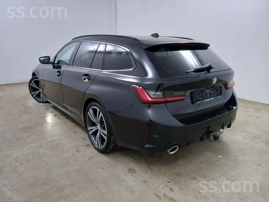 Black BMW 320 2023 in Tukums, with an engine capacity of 2.00 L and mileage of 167 thousand km for 32990 €, photo 4 on AUTOMOTO.COM.LV