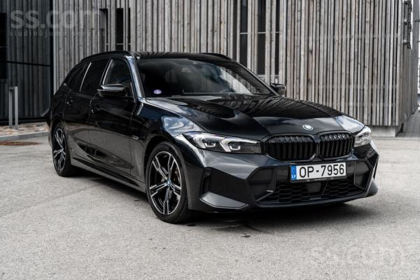 Black BMW 320 2023 in Riga, with an engine capacity of 2.00 L and mileage of 193 thousand km for 24490 €, photo 4 on AUTOMOTO.COM.LV
