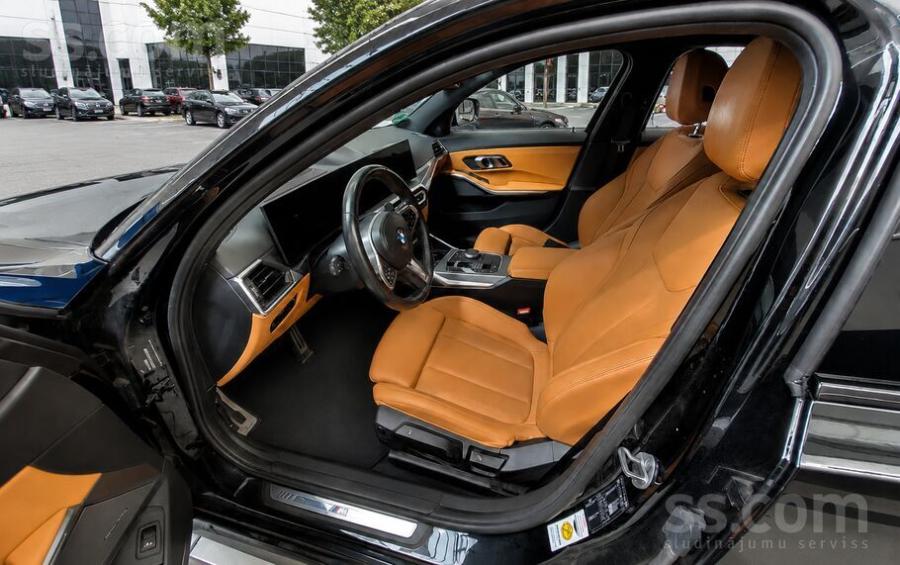 Melns BMW 320 2023 Tukums, ar dzinēja tilpumu 2.00 L un nobraukumu 0 tūkst. km par 28990 €, foto 4 vietnē AUTOMOTO.COM.LV