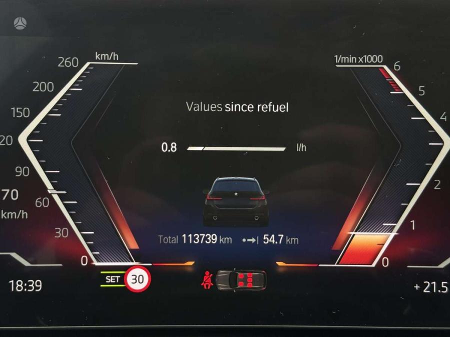 Melns BMW 320 2023 Viļņa, ar dzinēja tilpumu 2.00 L un nobraukumu 114 tūkst. km par 19999 €, foto 19 vietnē AUTOMOTO.COM.LV