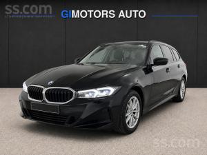 Black BMW 320 2023 in Riga, with an engine capacity of 2.00 L and mileage of 155 thousand km for 23900 €, photo  on AUTOMOTO.COM.LV