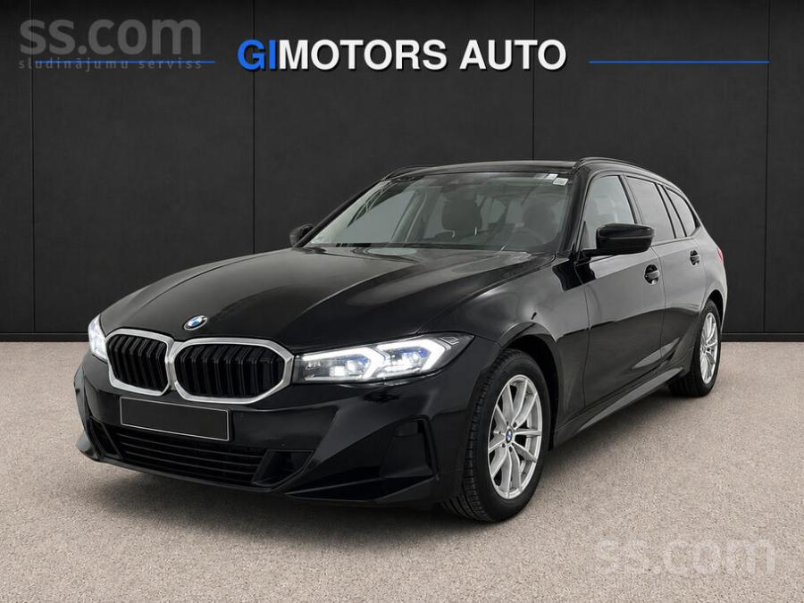 Black BMW 320 2023 in Riga, with an engine capacity of 2.00 L and mileage of 155 thousand km for 23900 €, photo 1 on AUTOMOTO.COM.LV