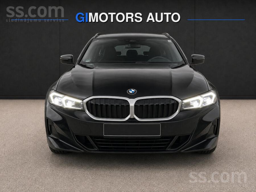 Black BMW 320 2023 in Riga, with an engine capacity of 2.00 L and mileage of 155 thousand km for 23900 €, photo 3 on AUTOMOTO.COM.LV