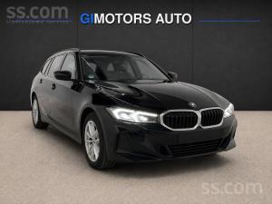 Black BMW 320 2023 in Riga, with an engine capacity of 2.00 L and mileage of 155 thousand km for 23900 €, photo 4 on AUTOMOTO.COM.LV