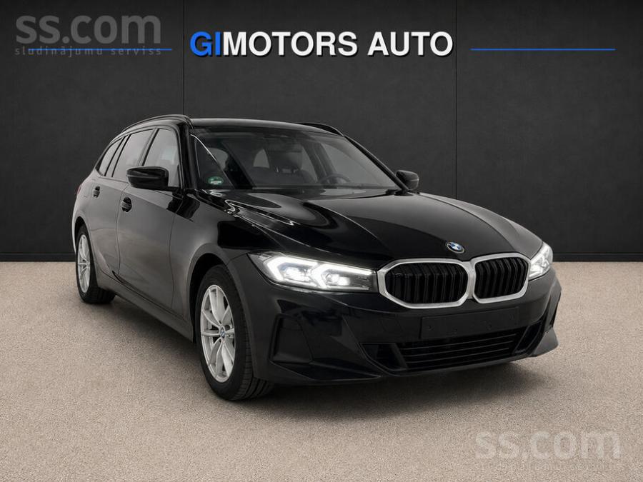 Black BMW 320 2023 in Riga, with an engine capacity of 2.00 L and mileage of 155 thousand km for 23900 €, photo 4 on AUTOMOTO.COM.LV