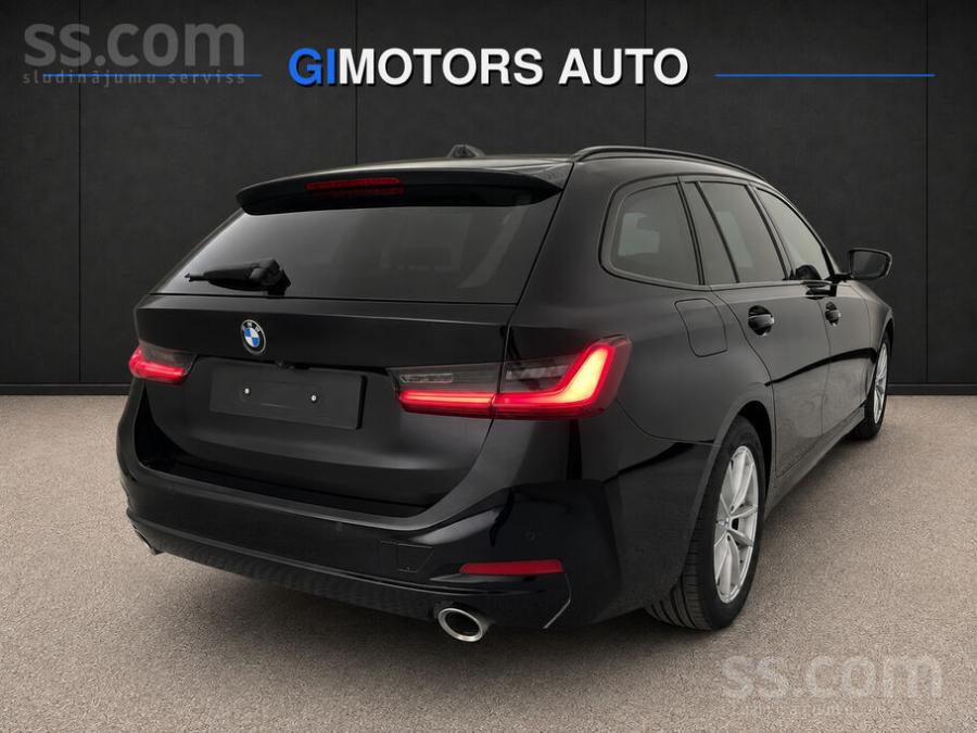 Black BMW 320 2023 in Riga, with an engine capacity of 2.00 L and mileage of 155 thousand km for 23900 €, photo 5 on AUTOMOTO.COM.LV