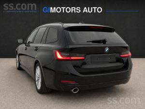 Black BMW 320 2023 in Riga, with an engine capacity of 2.00 L and mileage of 155 thousand km for 23900 €, photo 6 on AUTOMOTO.COM.LV