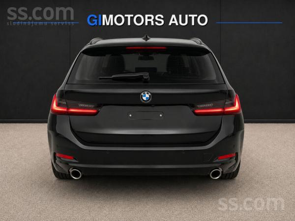 Black BMW 320 2023 in Riga, with an engine capacity of 2.00 L and mileage of 155 thousand km for 23900 €, photo 7 on AUTOMOTO.COM.LV